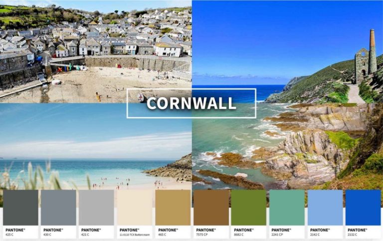 A colourful guide to the UK’s most popular places and pantones ...